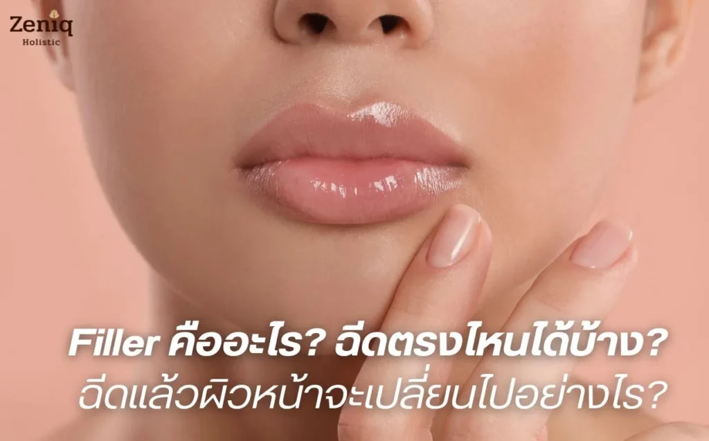 ฉีดฟิลเลอร์ ปรับรูปหน้าอย่างเป็นธรรมชาติ | Zeniq Holistic Clinic